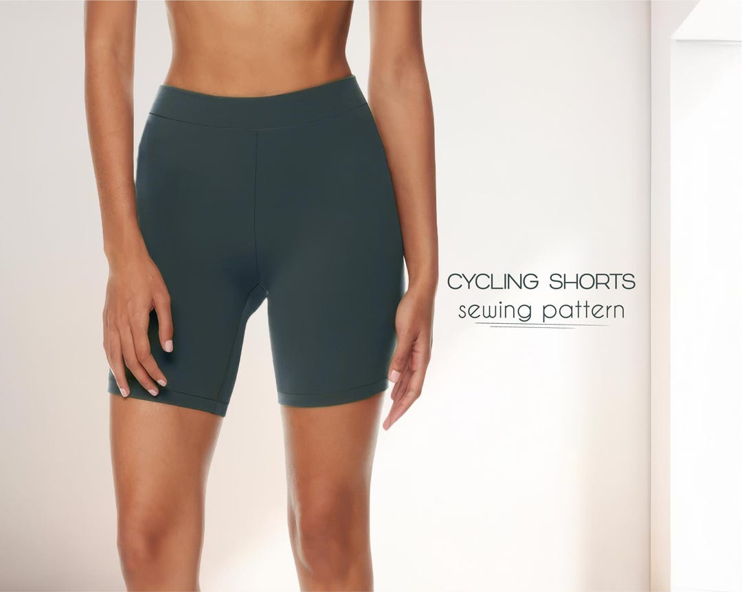 Cycling Shorts Pattern for Women Biker Shorts Beginner Pattern, Digital ...