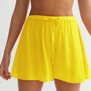 Women Shorts Sewing Pattern for Beginners, Wide Flared Shorts Pattern ...
