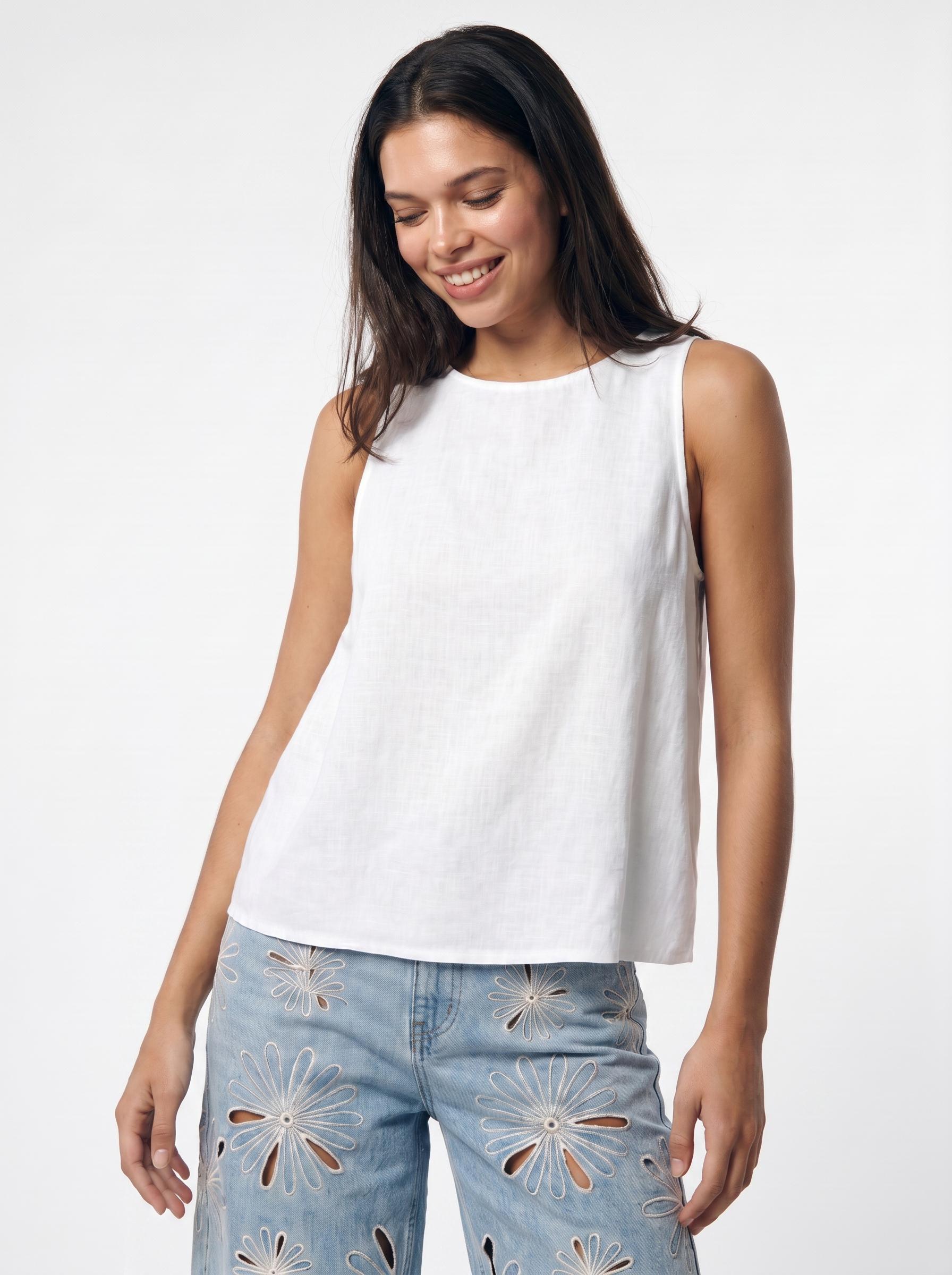 Linen Top Sewing Pattern, Summer Top Beginner Pattern, Women Tunic ...