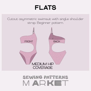 Bikini Pattern, Swimsuit Sewing Pattern, XS - 4XL, Plus Size Bikini ...