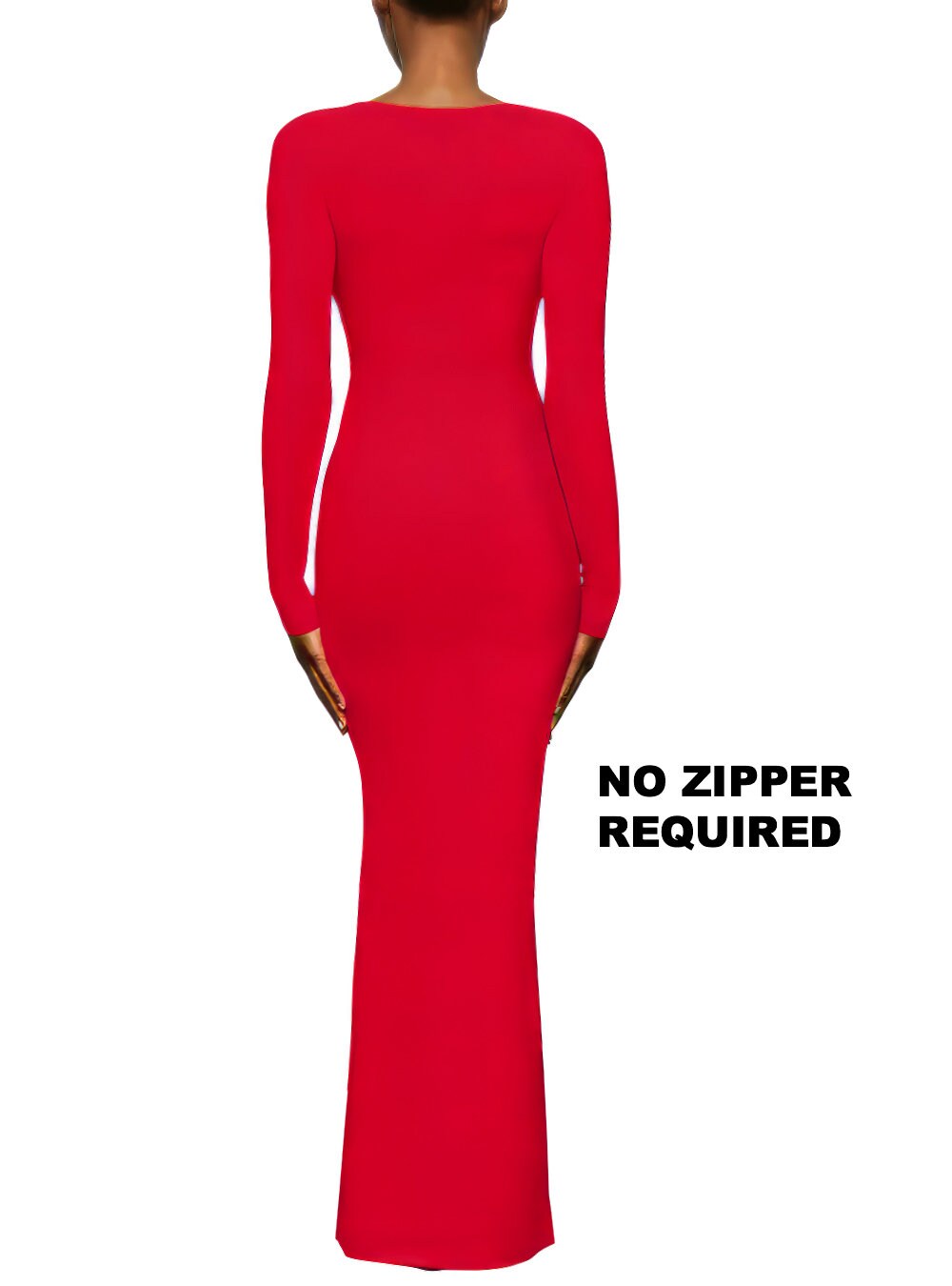 Long Dress Pattern, Bodycon Dress Sewing Pattern, Maxi Dress Pattern ...