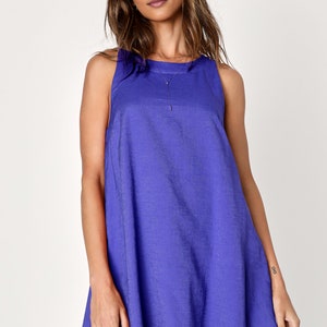 Shift Dress Sewing Pattern, Short Flared Dress Pattern, Plus Size Dress ...