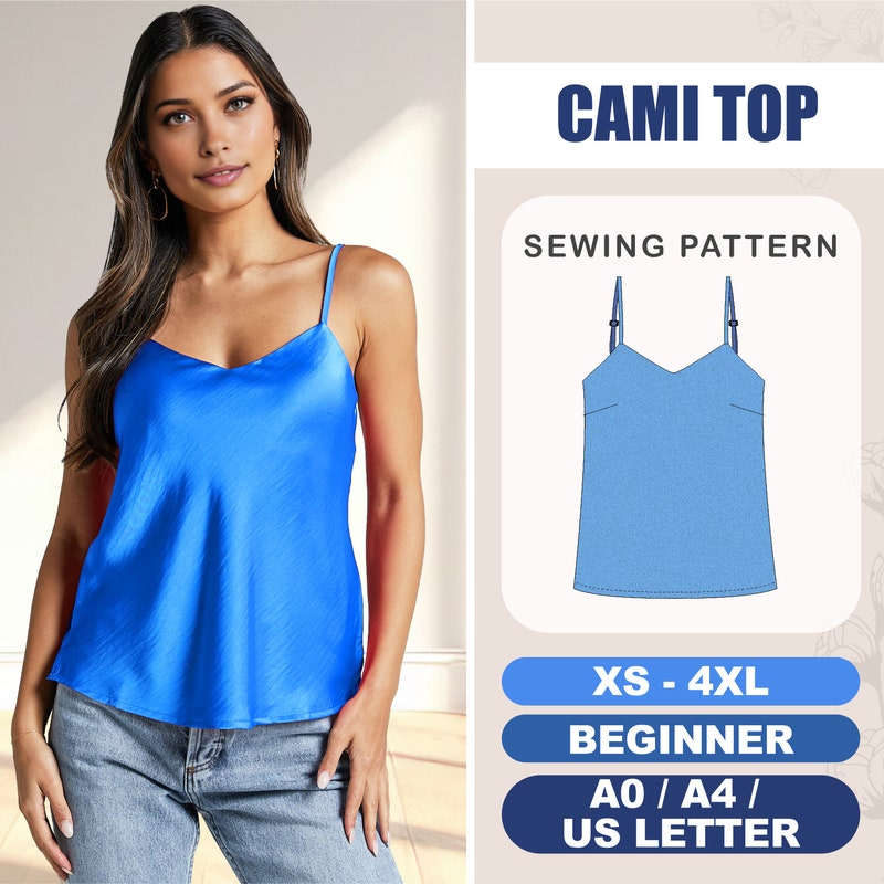 Camisole Pattern - Etsy