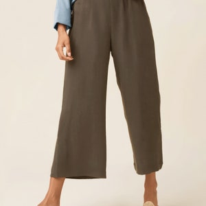 Crop Pants Sewing Pattern, Capri Pants With Pockets Pattern, XS - 4XL ...