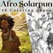 16 Coloring Printable Pages Black Women Afrofuturism, Solarpunk ...