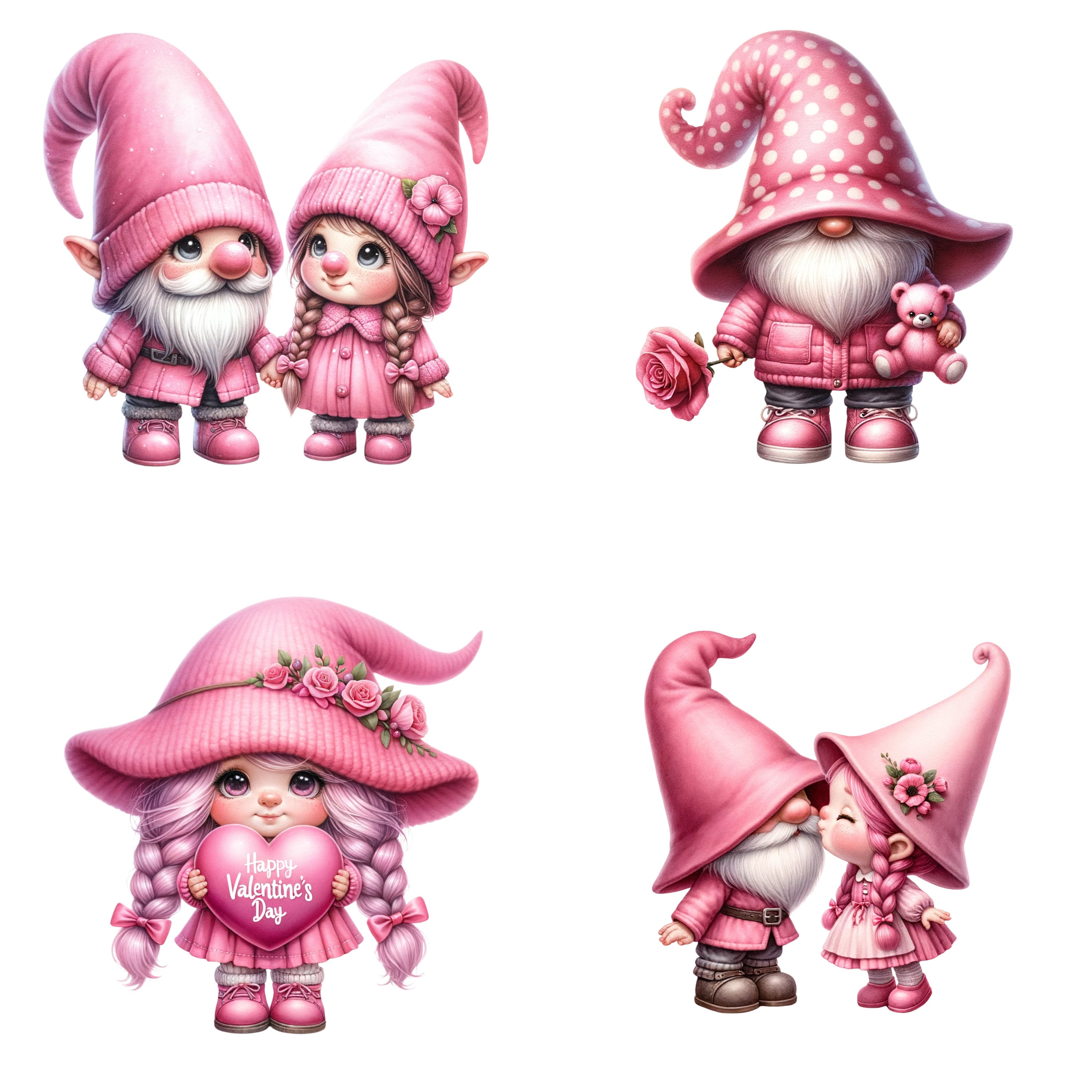 Valentine Clipart, Love Clipart, Digital Downloads, 20PNG, Clipart ...