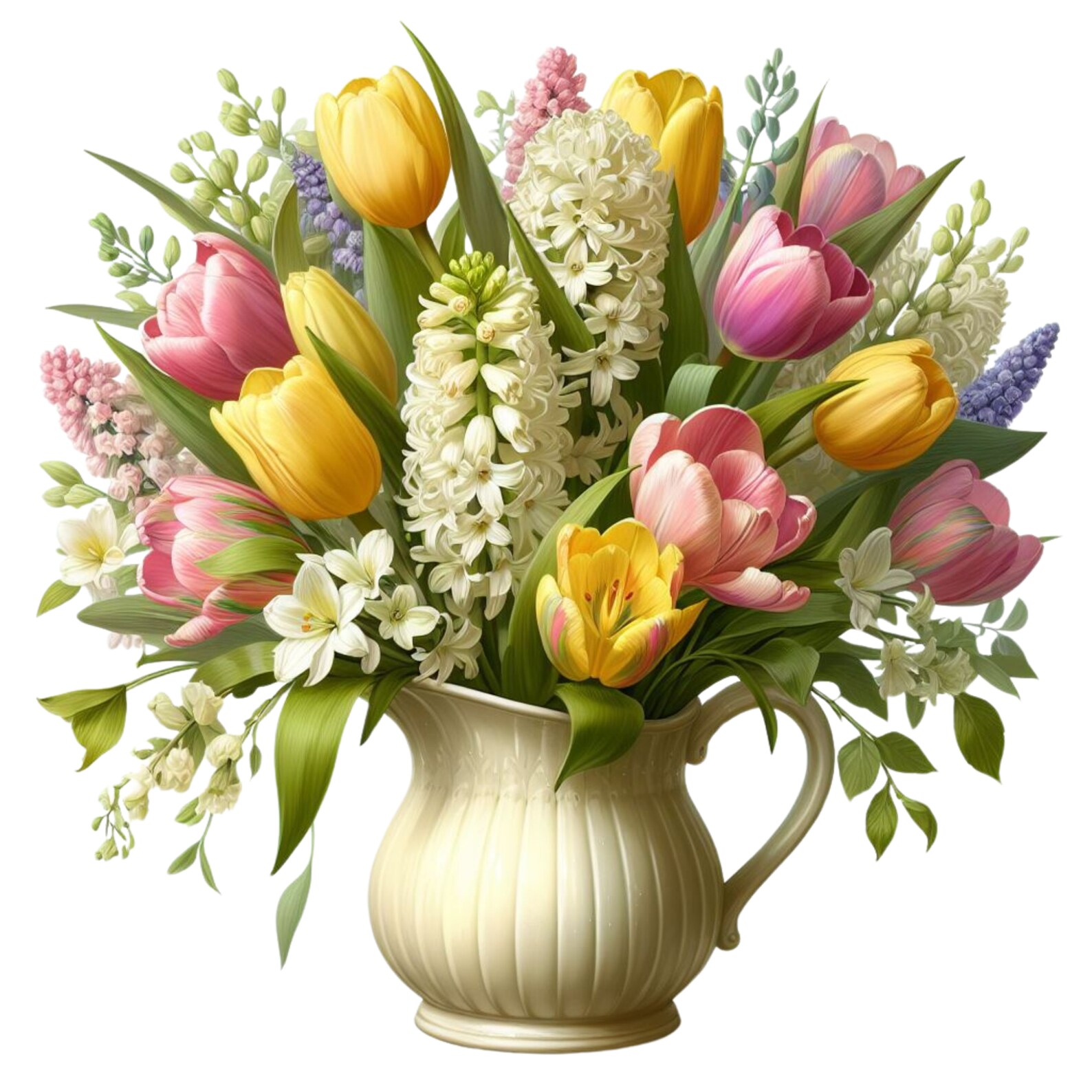 Spring Flowers Clipart, Digital Downloads, Clipart, Watercolour ...