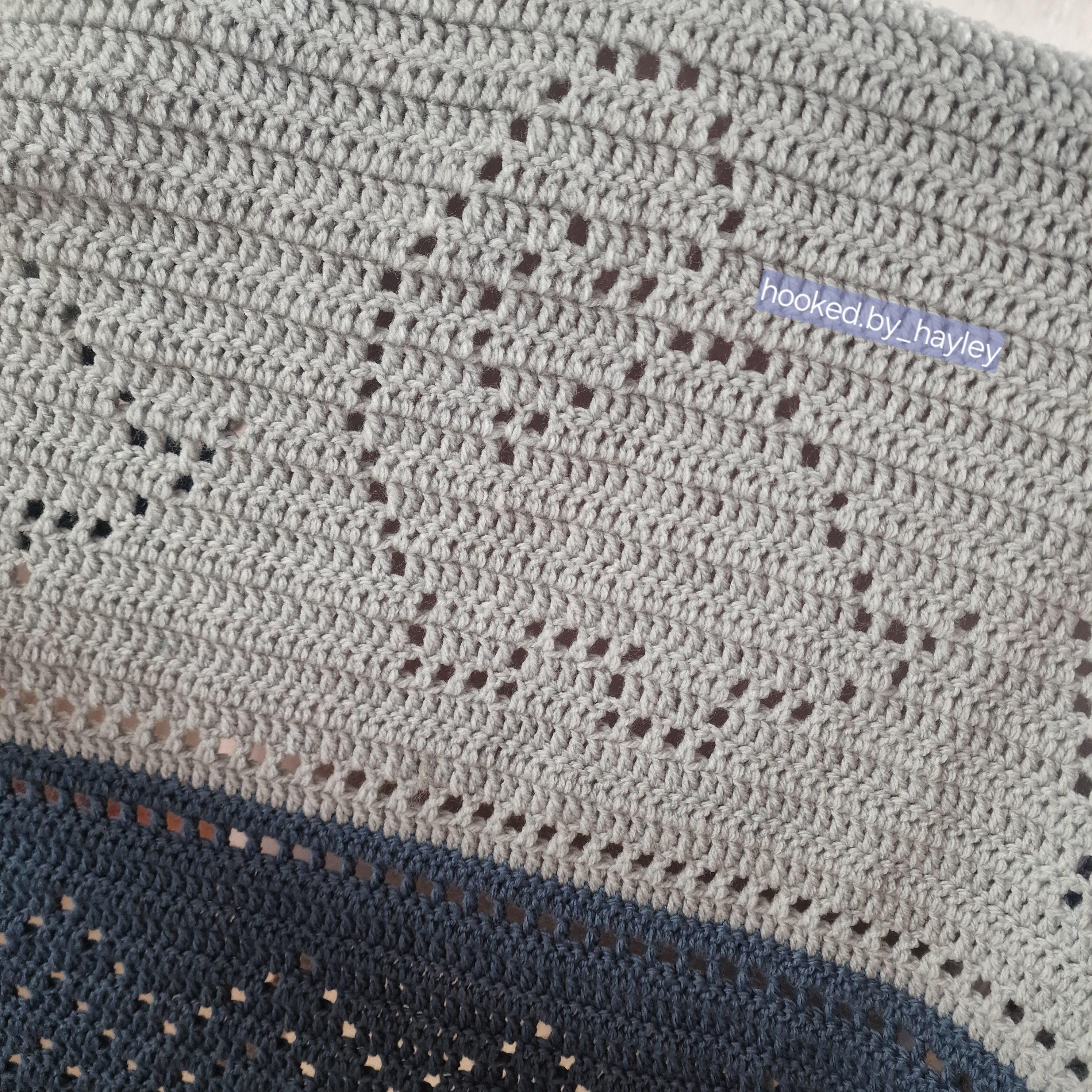 Filet Crochet Dinosaur Blanket Pattern PDF, Baby Blanket Crochet ...