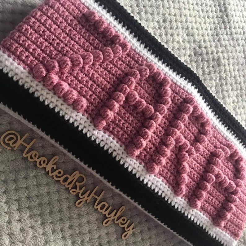 Personalized Crochet Name Blanket Pattern: Bobble Design (PDF Pattern ...