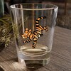 Pair of Boxer Shot Glasses Crystal With Pewter Motifs Ideal Boxing ...