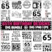 65th Birthday SVG Bundle: Quotes & Graphics (digital Download) - Etsy