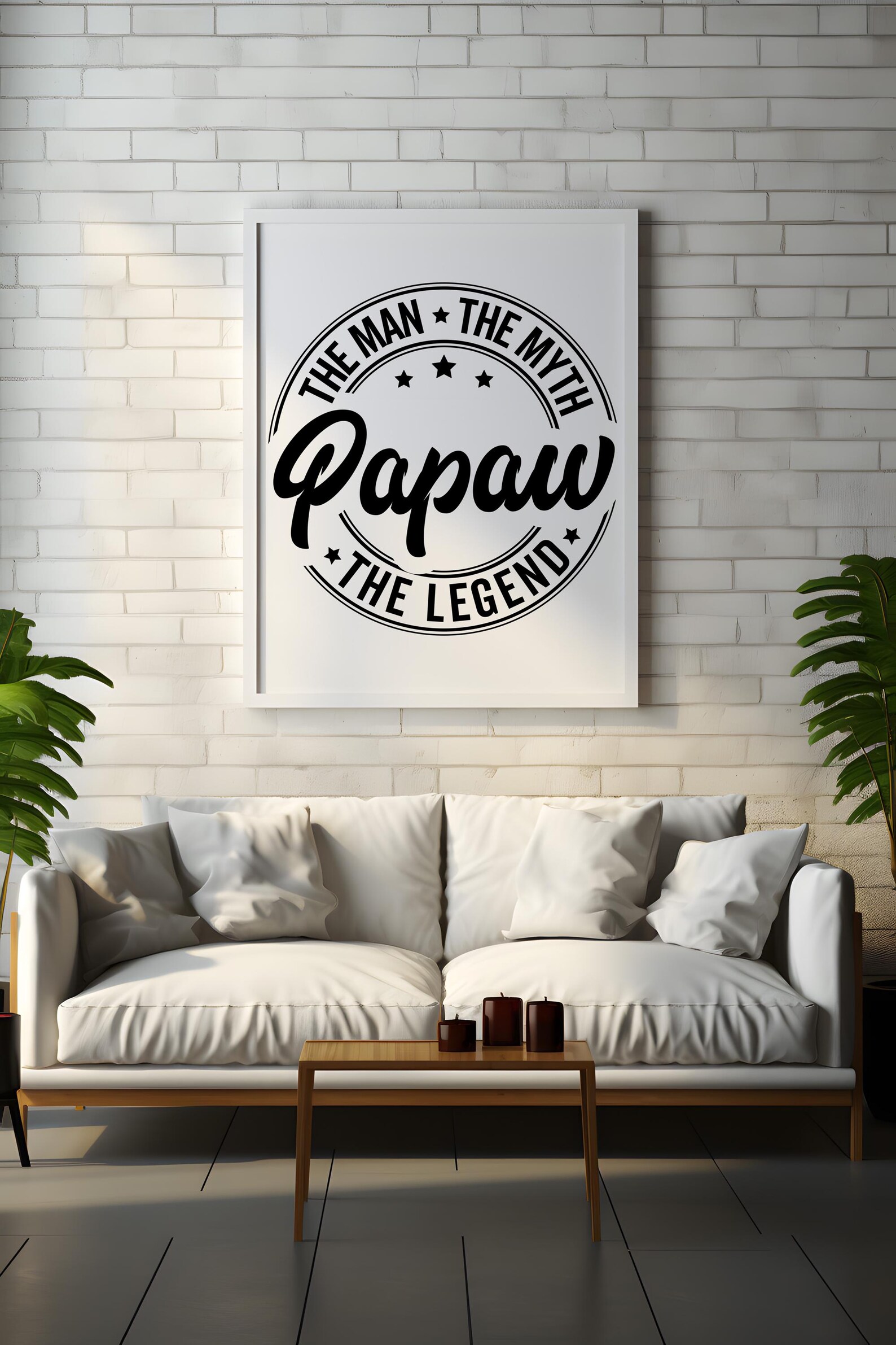 Papaw SVG Papaw Man Myth Legend Shirt Grandpa Cut File for Cricut - Etsy