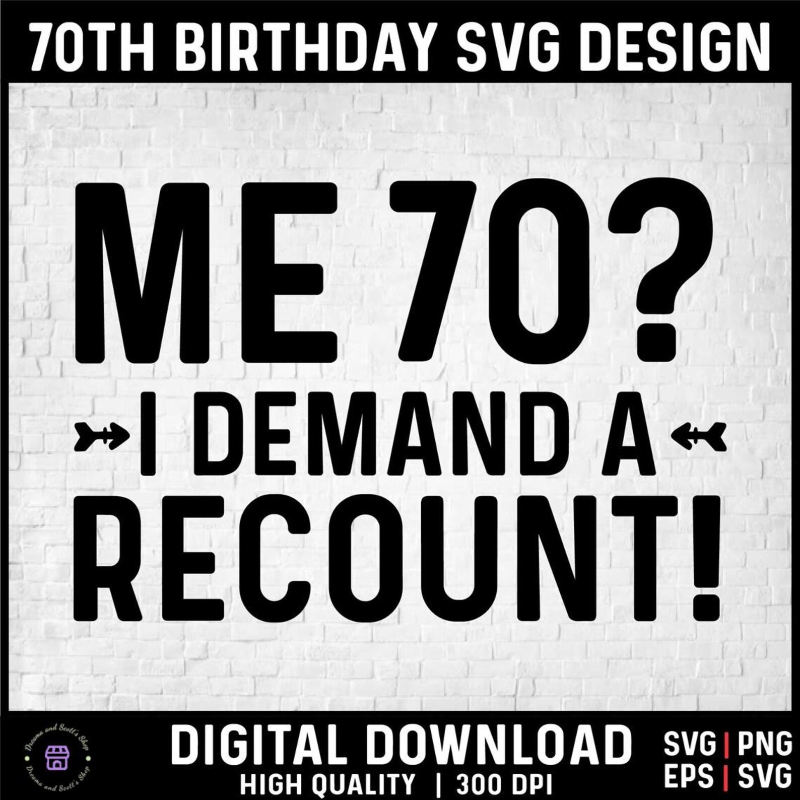 70th Birthday SVG Bundle, Vintage 1955 Birthday Gift Ideas, Seventy Svg ...