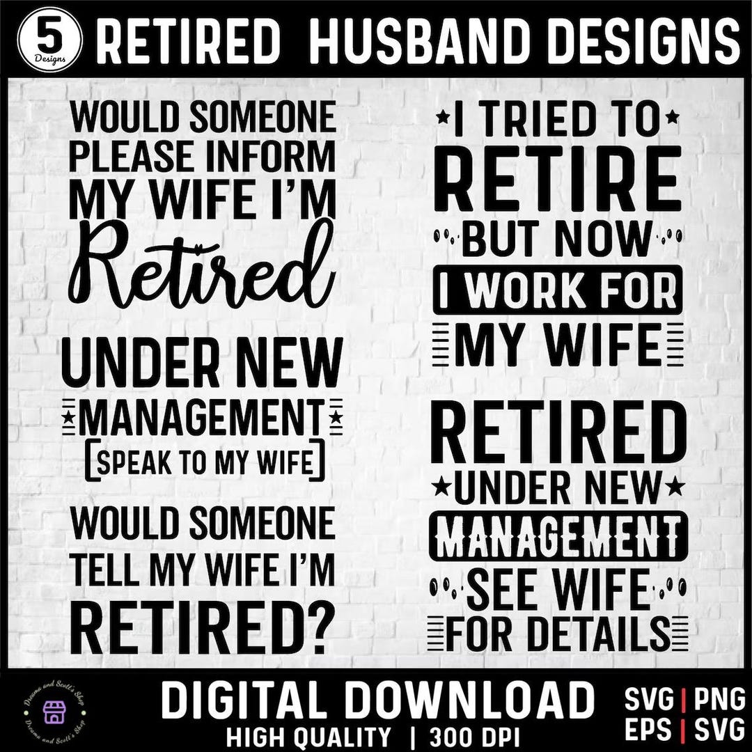 Funny Retirement 2025 Svg Bundle, Officially Retired, Funny Retirement ...