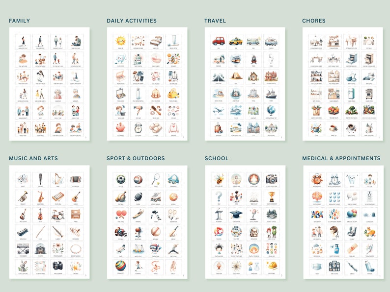 Visual Schedule for Kids, Toddlers, Preschool, School | Editable Daily ...