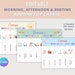 Editable Daily Routine & Weekly Routine Cards for Kids | Chore Charts ...