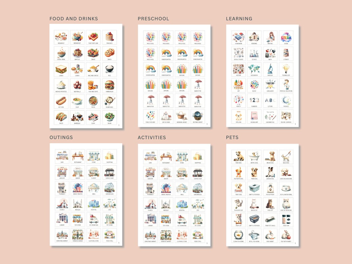 Editable Daily Routine Cards for Kids Chore Charts Daily Schedule for ...