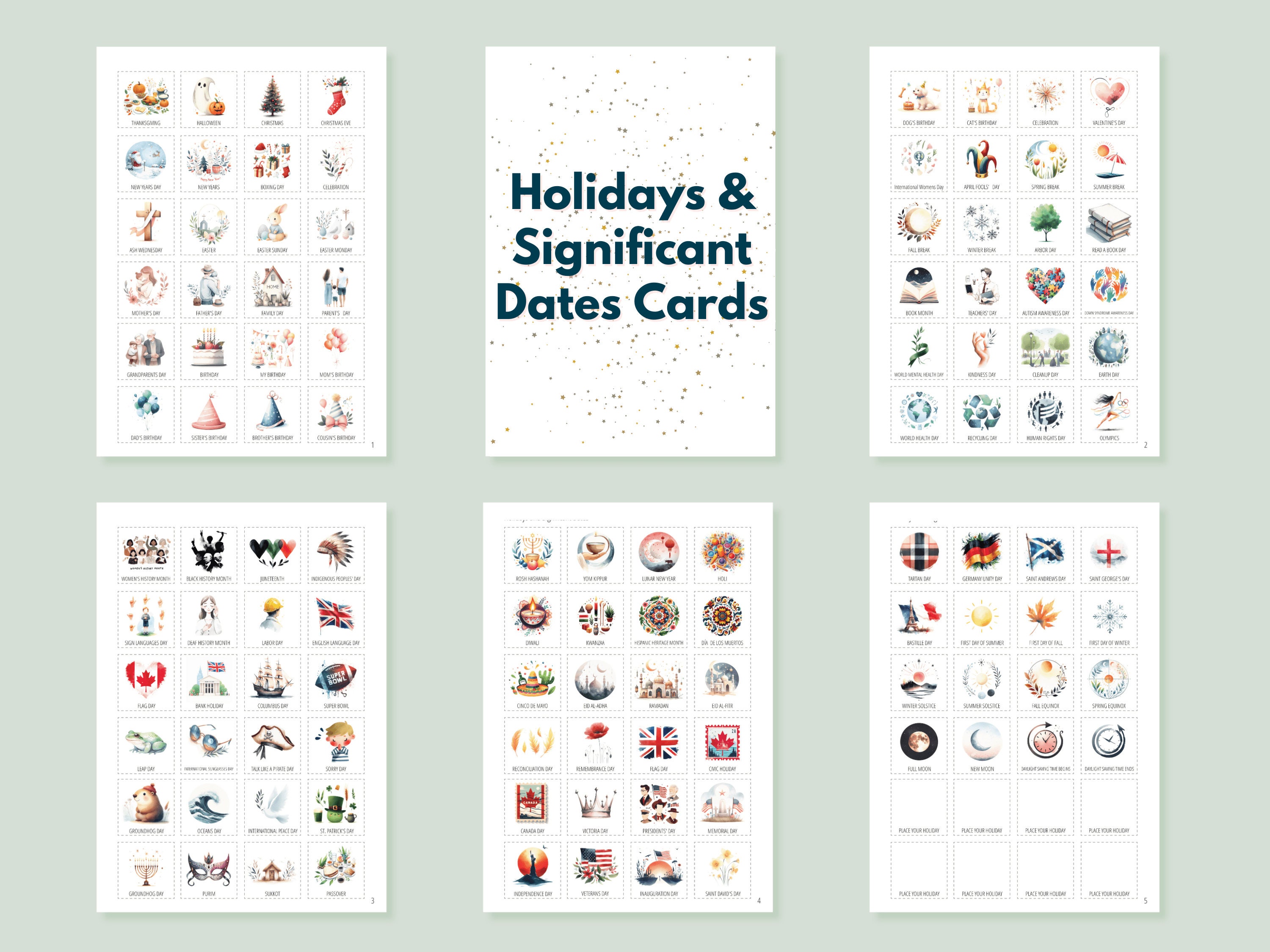 Visual Schedule for Kids, Toddlers, Preschool, School | Editable Daily ...