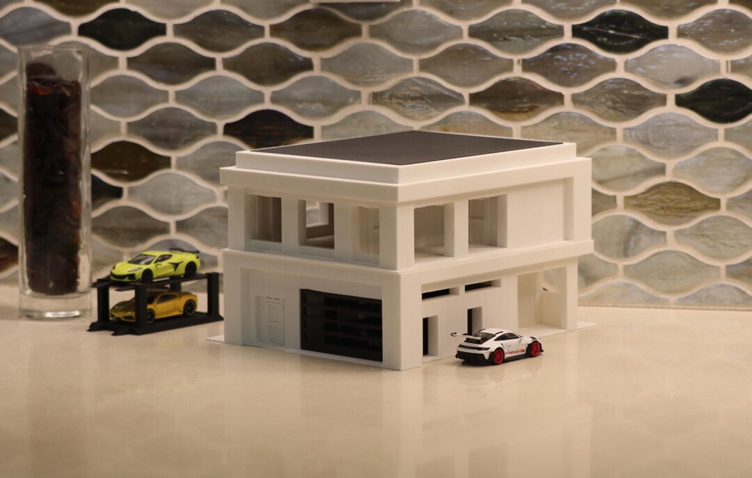 Modern House Diorama for 164 Model Cars / Premium Quality Miniature ...
