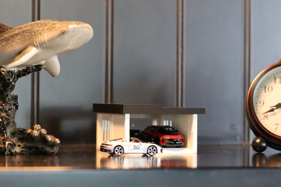 164 Scale Diorama Garage Display for Mini GT, Hotwheels, Car Lover Gift ...