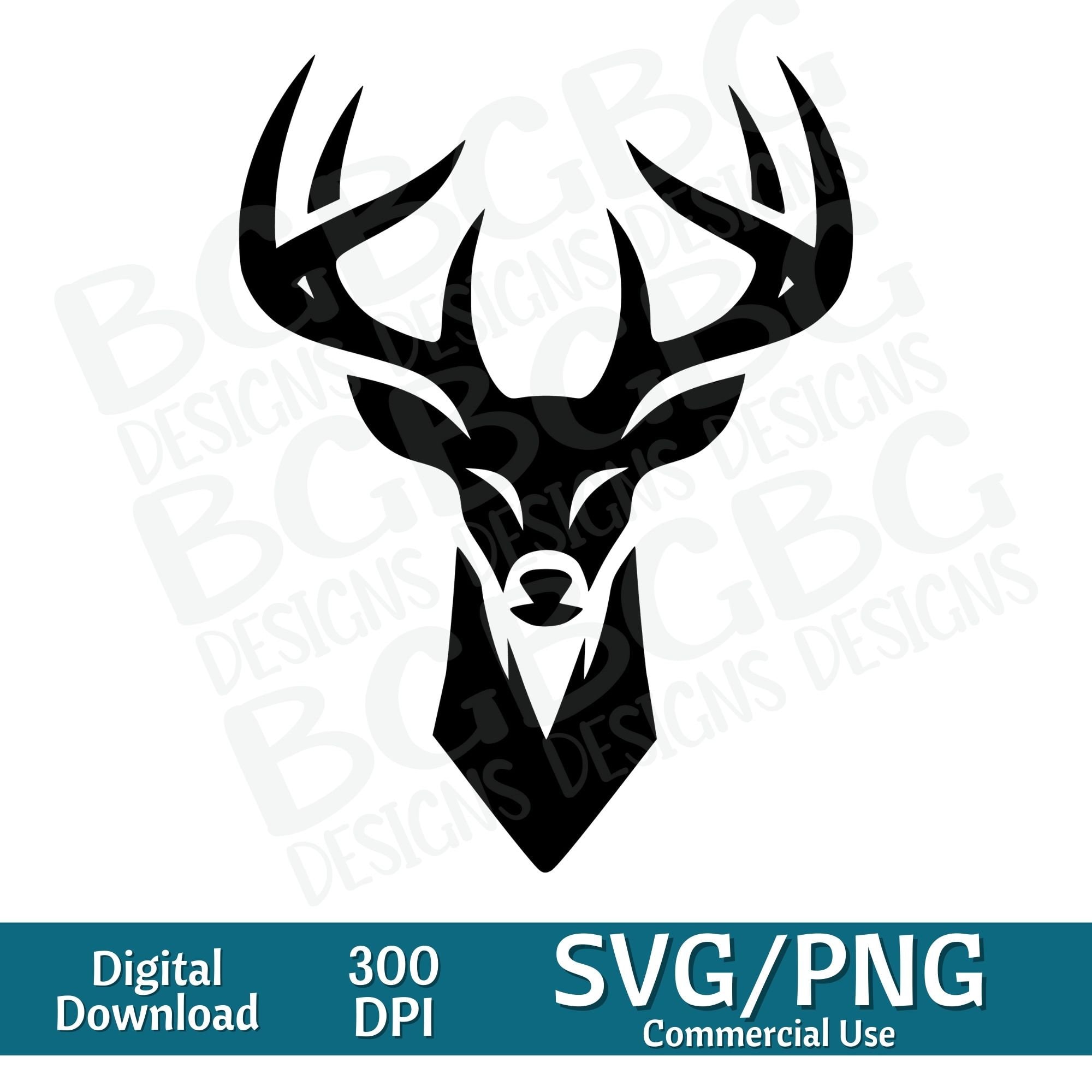 Buck SVG, Buck Clipart, Whitetail Svg, Hunting Svg, Deer Clipart, Big ...