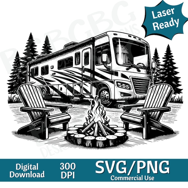 Class a Rv Svg - Etsy