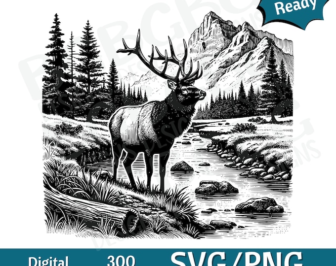 Old Grist Mill SVG PNG, Vector Graphic, Laser Engraver, Cnc, Clip Art ...