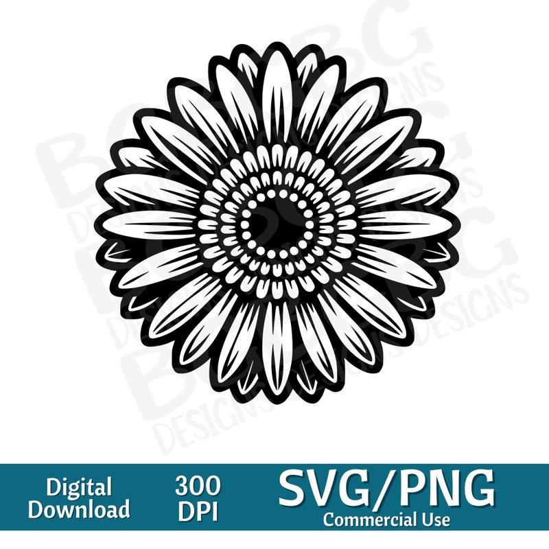 Gerbera Daisy Clipart - Etsy