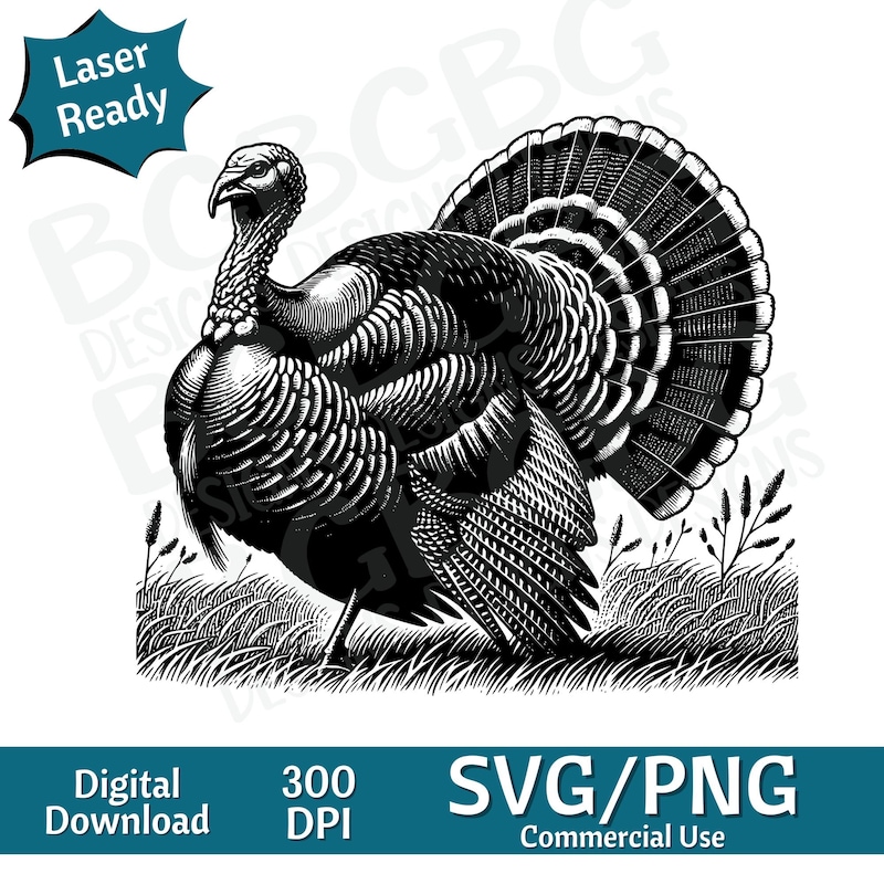 Turkey Svg - Etsy