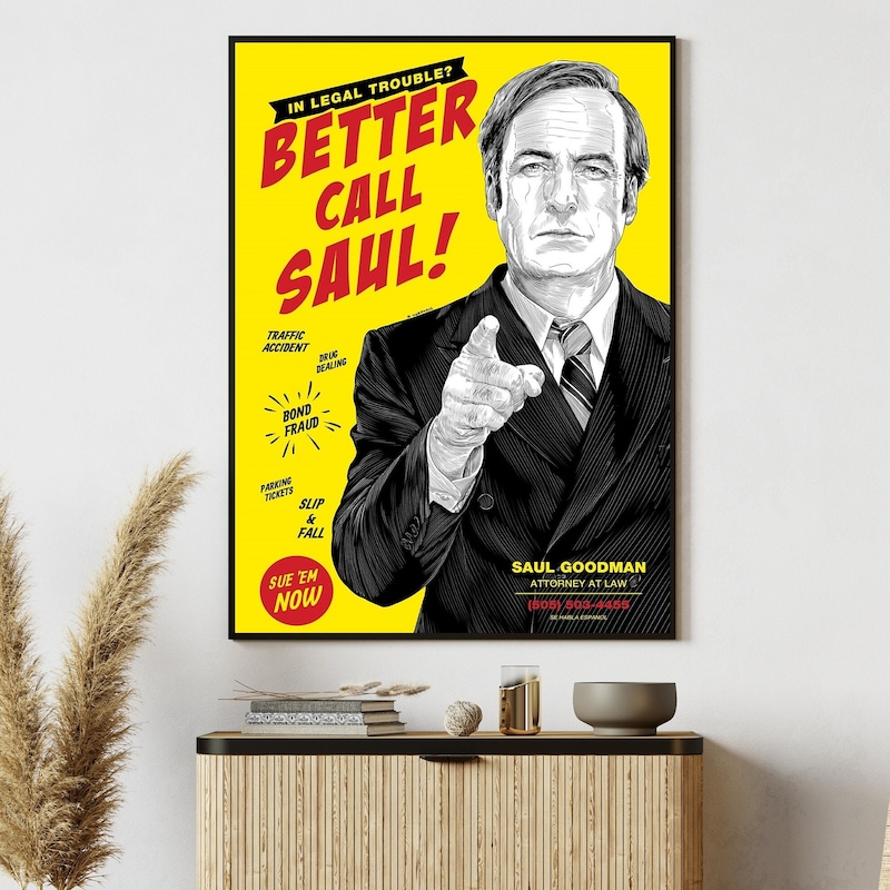 Saul Goodman Poster - Etsy