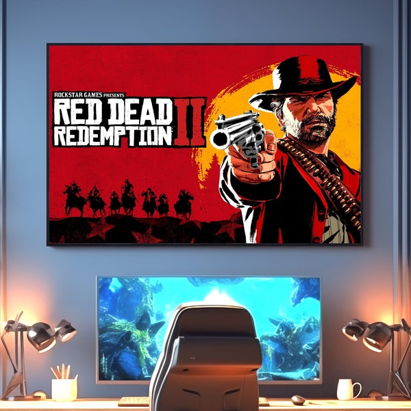 Red Dead Redemption 2 Poster - Etsy