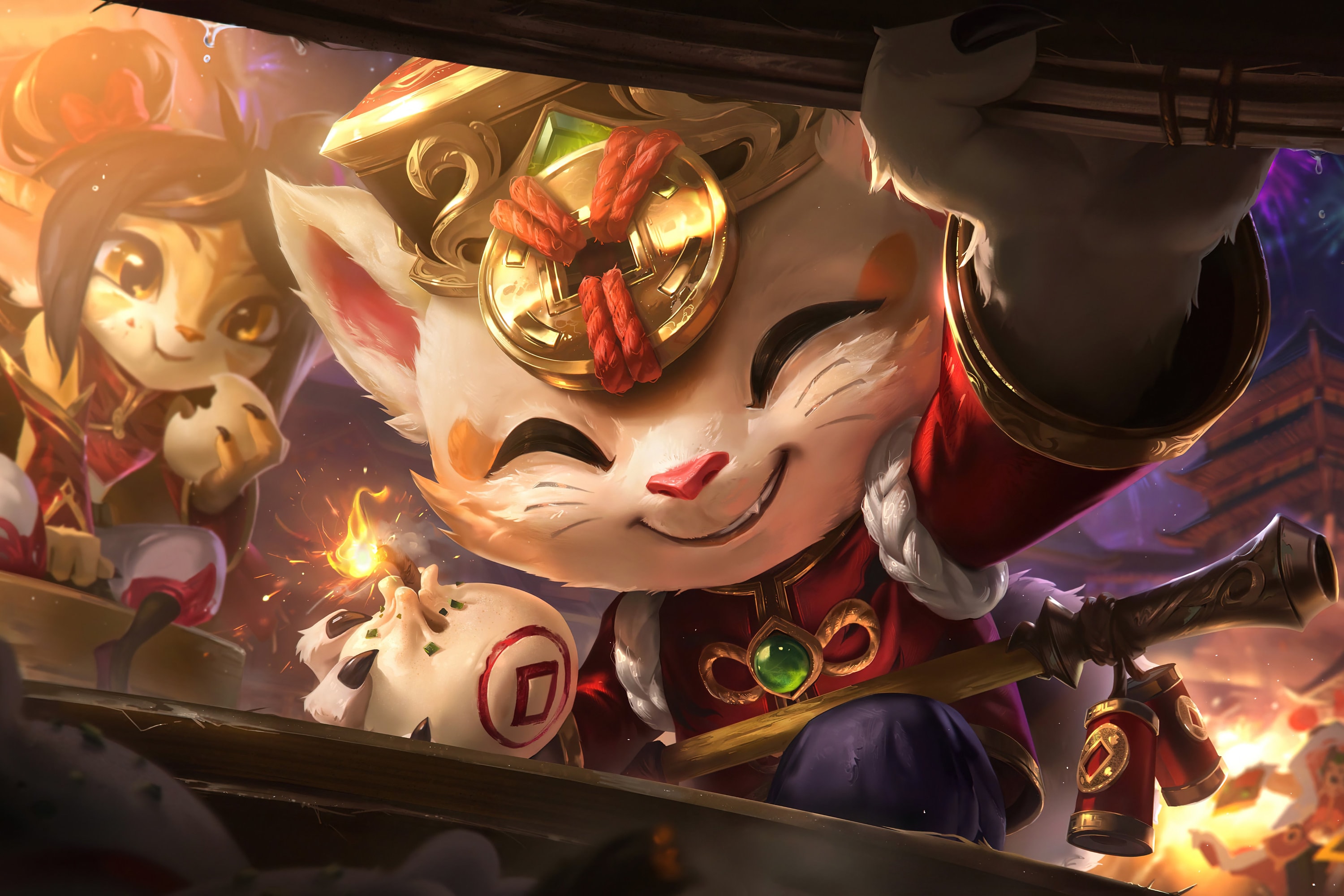Firecracker Teemo Poster, Splash Art Print, League of Legends Poster ...