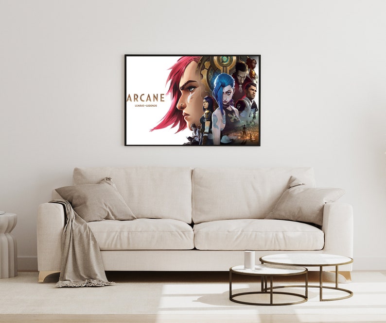 Arcane Posters Wall Decor Gifts Wall Design Poster for Jinx - Etsy