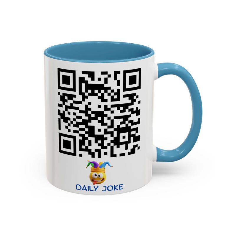 Daily Joke Mug – 365 New Jokes, Funny QR Code Cup - Etsy