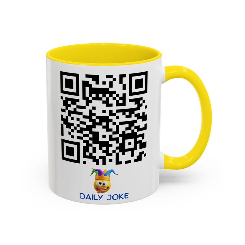 Daily Joke Mug – 365 New Jokes, Funny QR Code Cup - Etsy