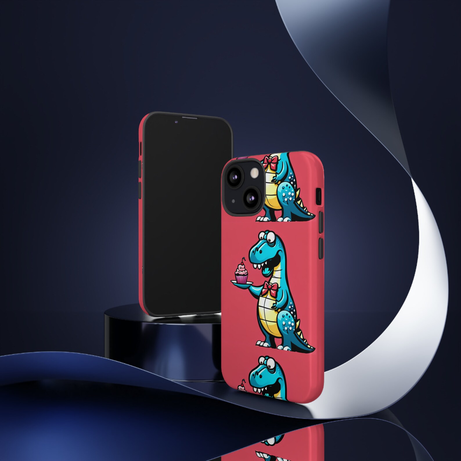 Cute Dinosaur Holding Cupcake Tough Case for Apple Samsung - Etsy