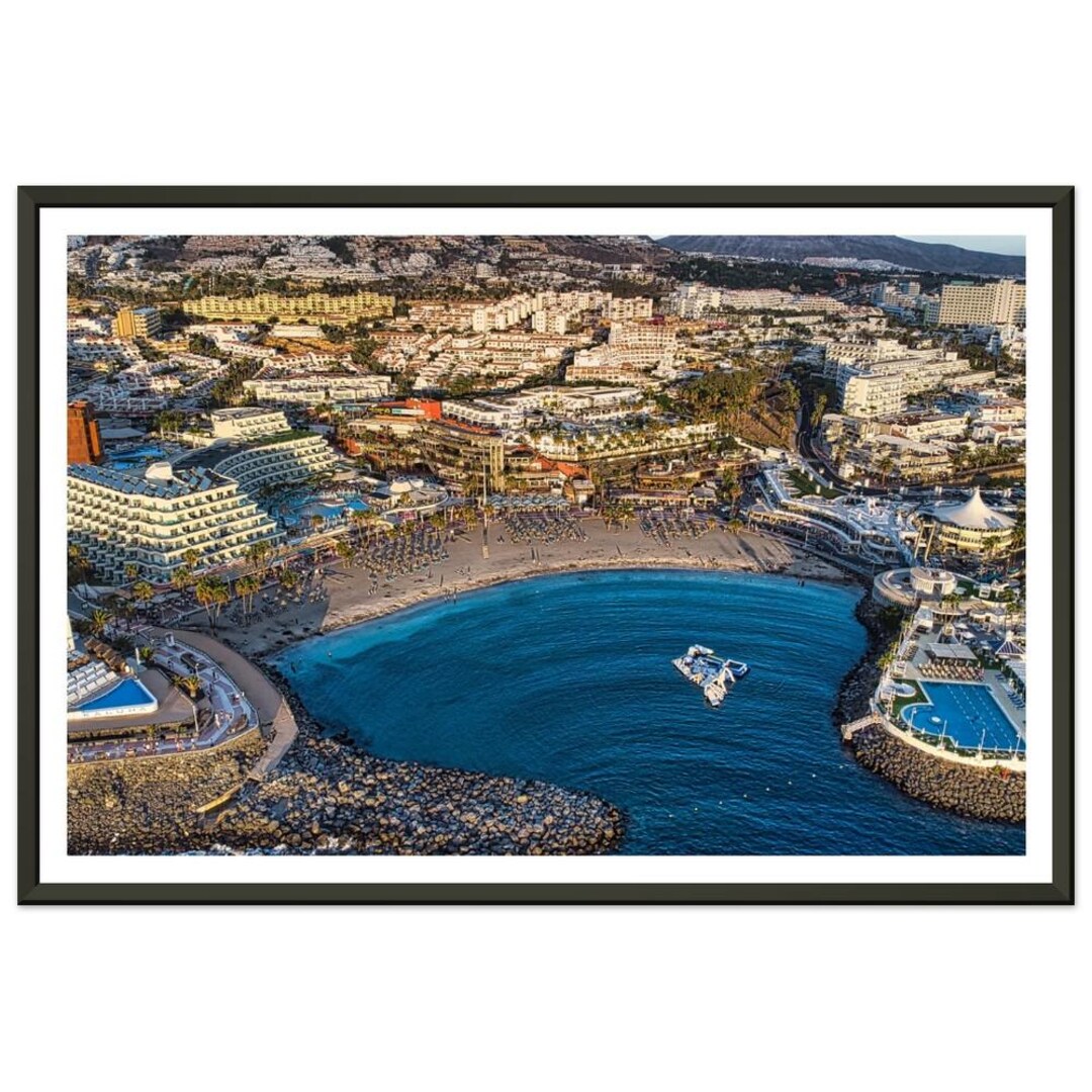 Playa De La Pinta Tenerife Aerial Wall Art Print - Etsy