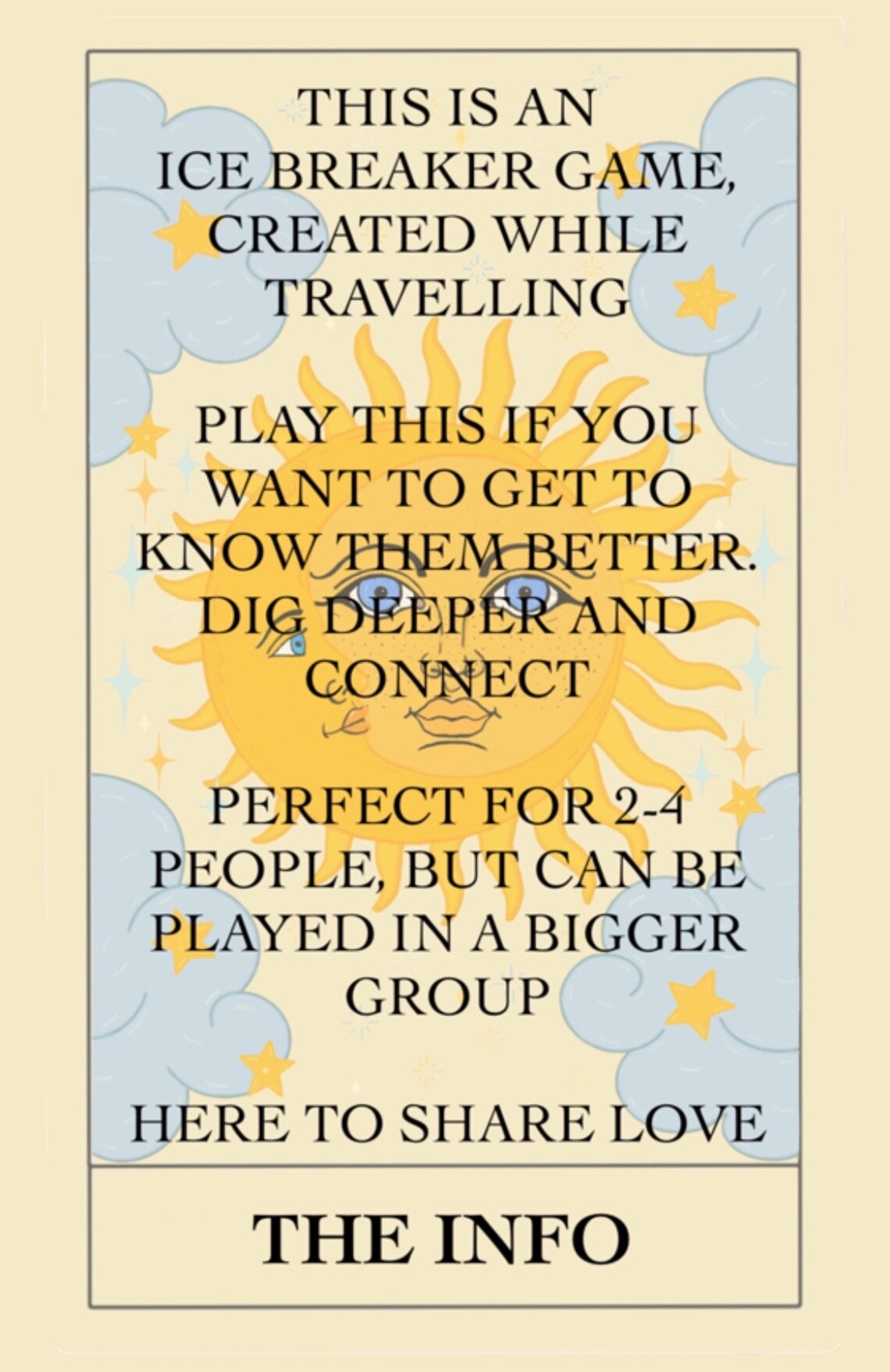 The Strangers Ice Breaker Card Game - Etsy