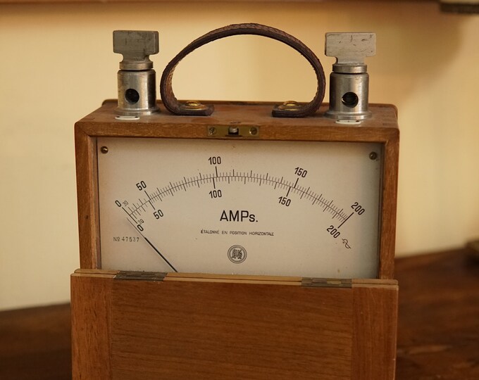 Vintage Ammeter From the 60s - Etsy
