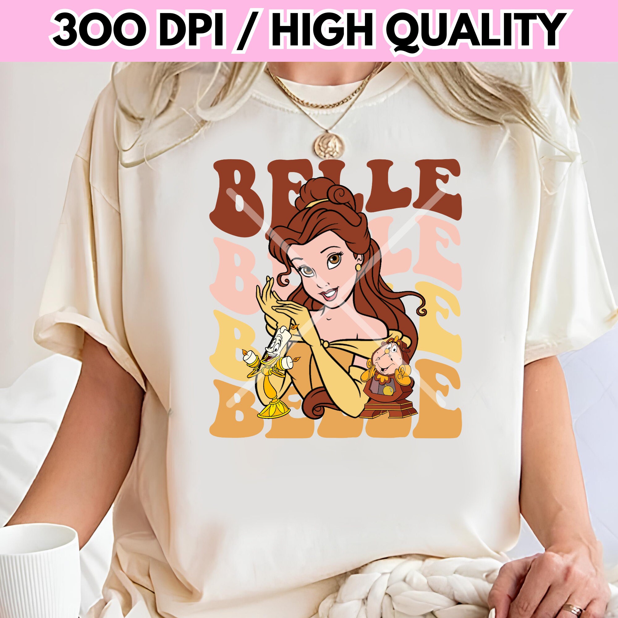 Princess Belle PNG, Princess Belle Shirt, Princess PNG, Princess T ...