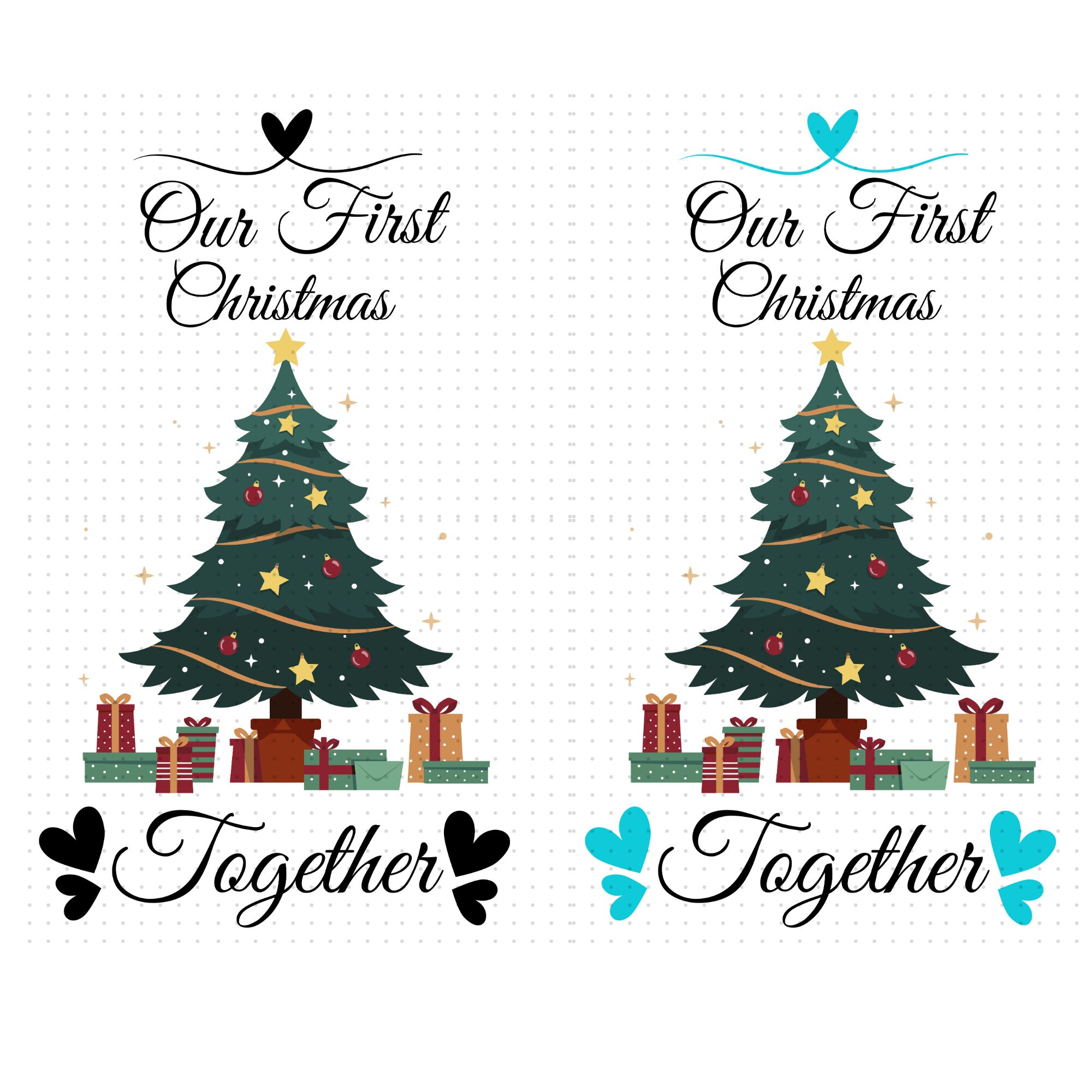 Your First Christmas Together Svg, Png, First New Year Shirt Svg,your ...