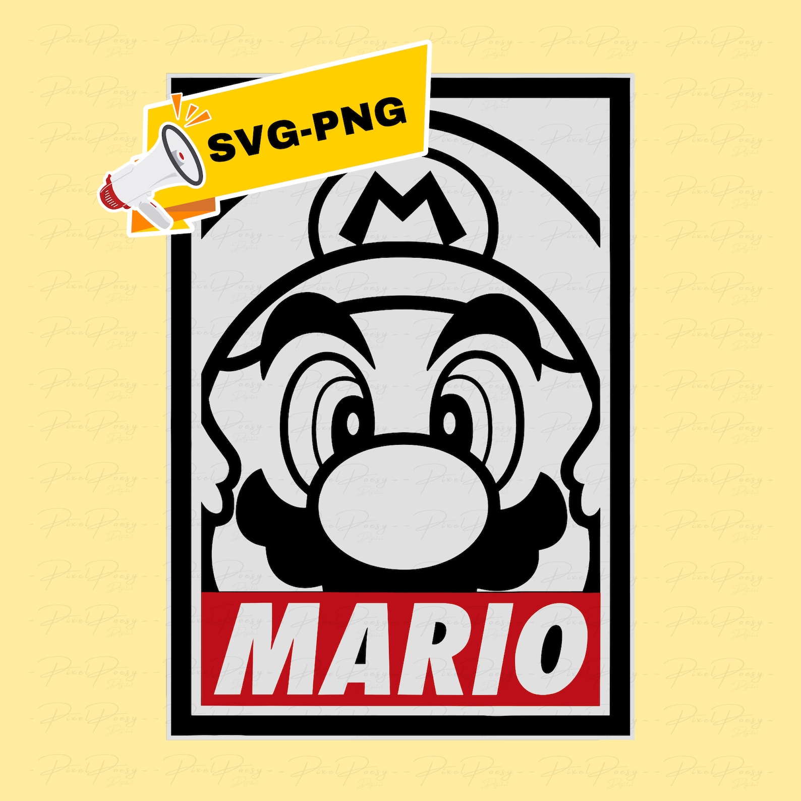 Super Mario SVG Bundle , Super Mario Font , Super Mario Bros Svg ...