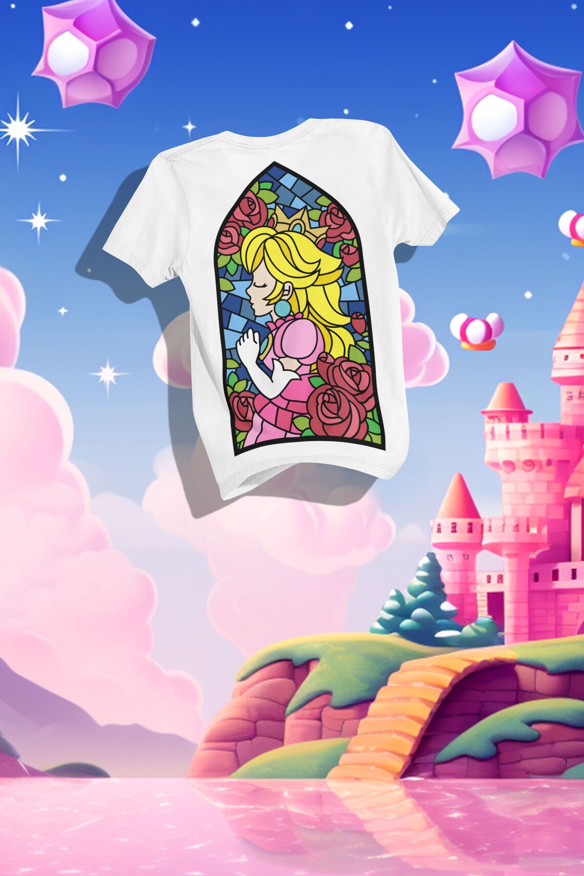 Princess Peach Svg, Princess Peach Frame Png, Super Mario Svg , Super ...