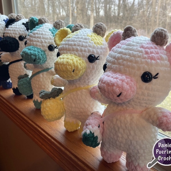 Crochet Cow - Etsy