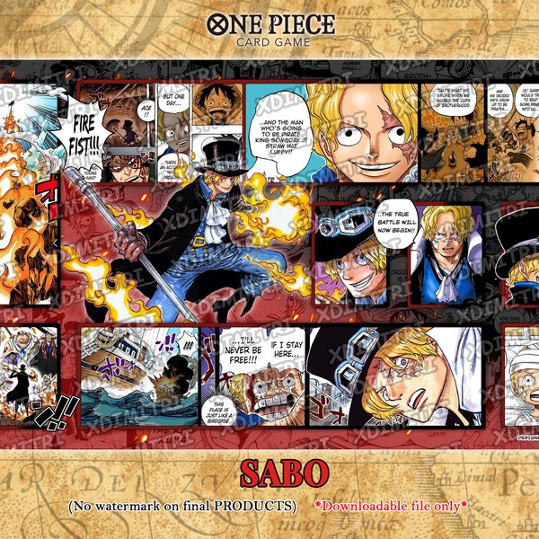 ONE PIECE PLAYMAT - Etsy
