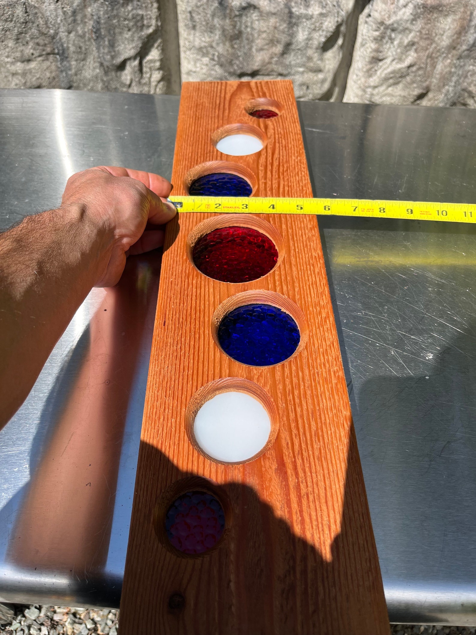 Patriotic Stained Glass Sun Catcher - Etsy