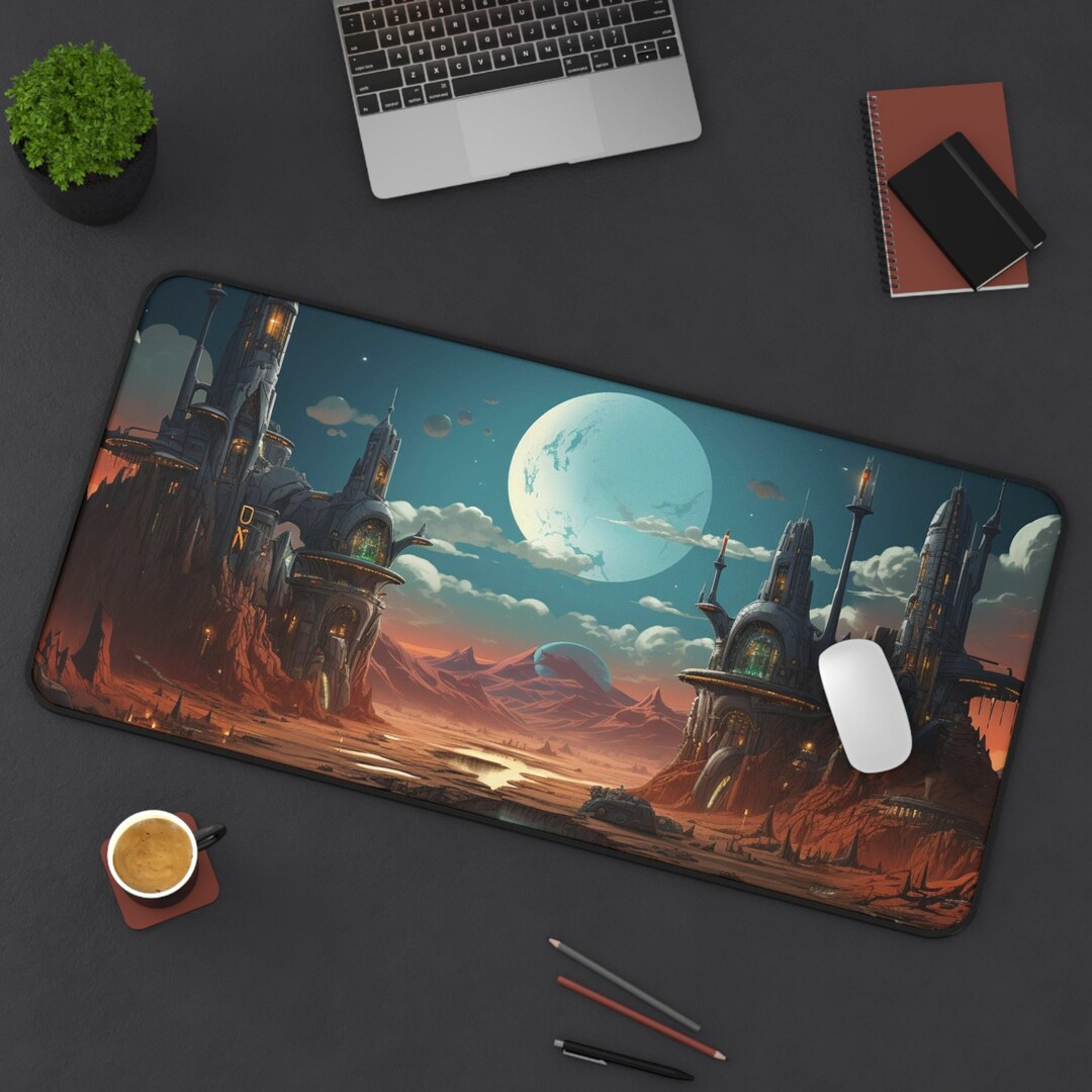 Gothic Wonders Goth Desk Mat, Gothic Mouse Pad, XXL Gaming Mouse Pad ...