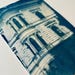 Original Cyanotype Print. Architecture Blueprint From Analog ...