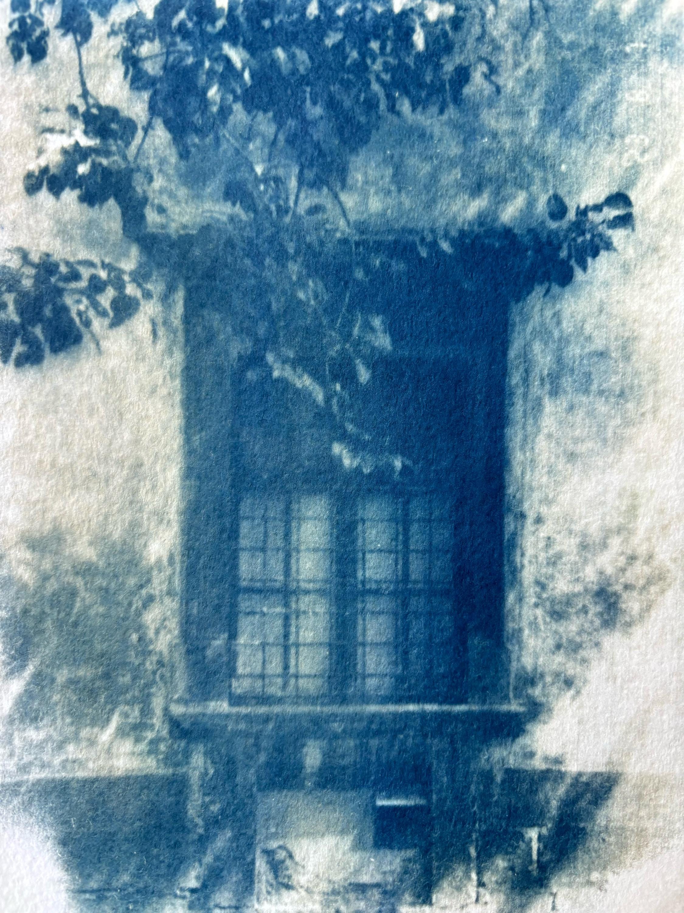Architecture Cyanotype. Original Cyanotype Print. Unique. Blueprint - Etsy