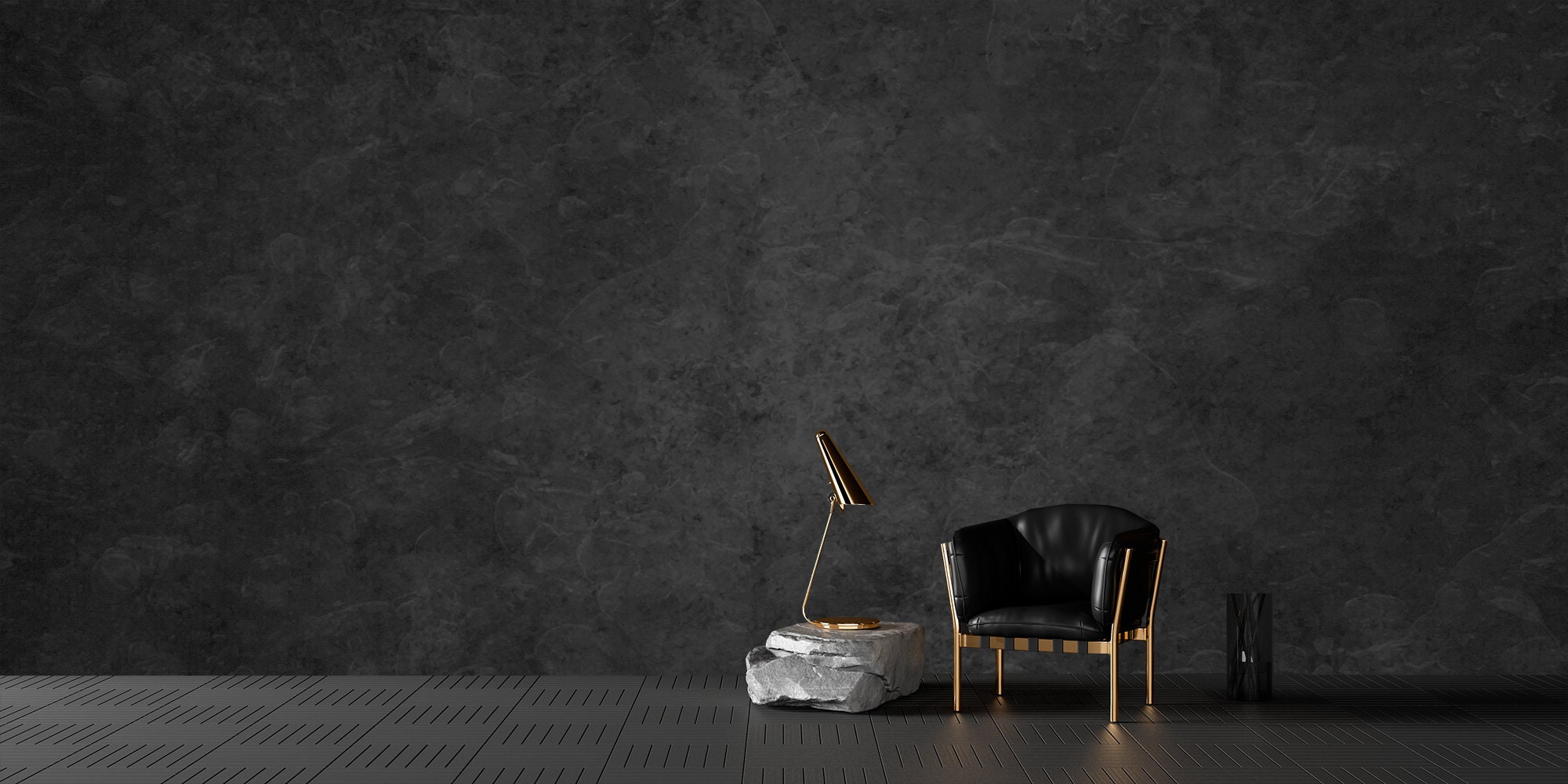 Black Concrete Wallpaper, Dark Wallpaper, Concrete Peel and Stick ...